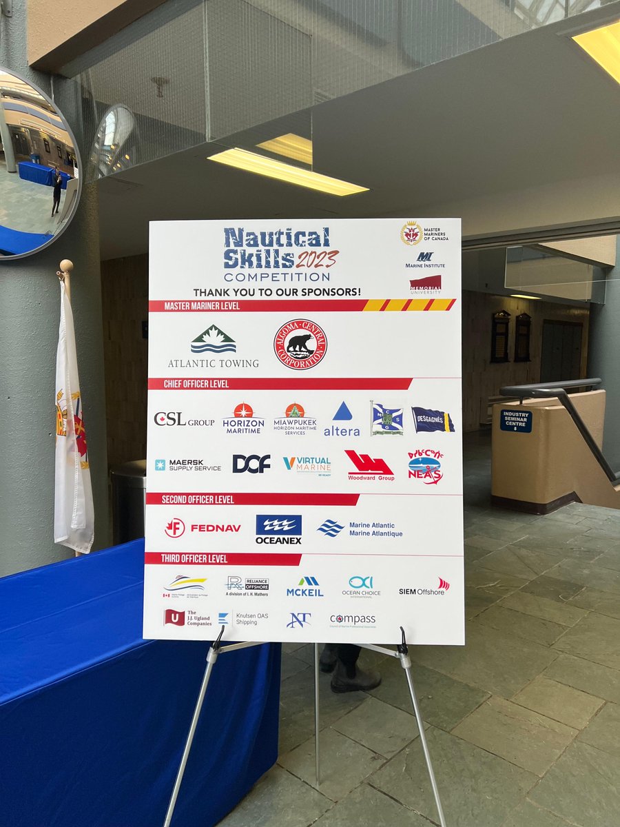 Marine Institute on Twitter: "The 2023 Master Mariners of Canada Nautical Skills Competition is ...