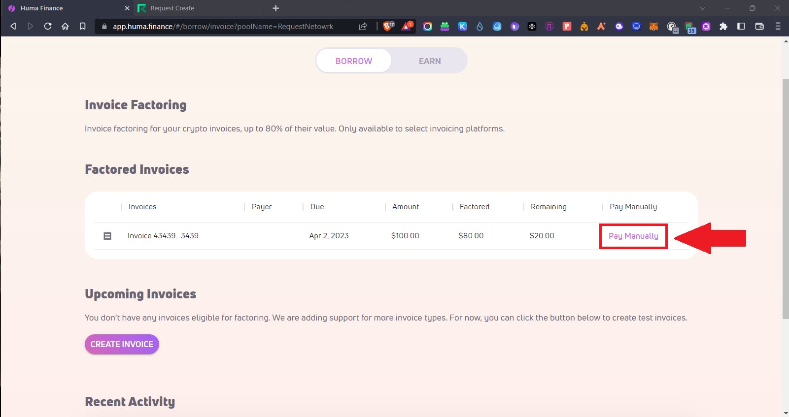 BitByte Crypto (🧙‍♂️,💙) on Twitter: "🧙‍♂️Repay Borrowed Funds Manually - Click "Pay Manually ...