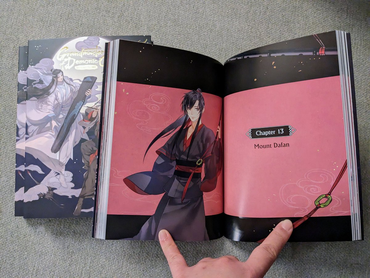 Seven Seas Entertainment on Twitter: "RT @dinkyHEADROLL: OHOHO!! My MDZS Manhua Volume 1 English ...