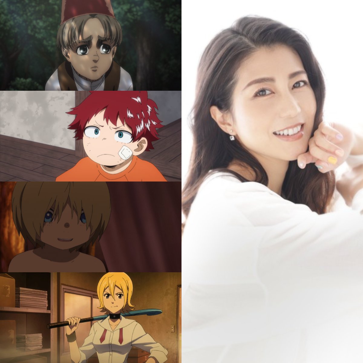 Attack on Titan Wiki on Twitter: "Ryoko Shiraishi is the VA for Halil"