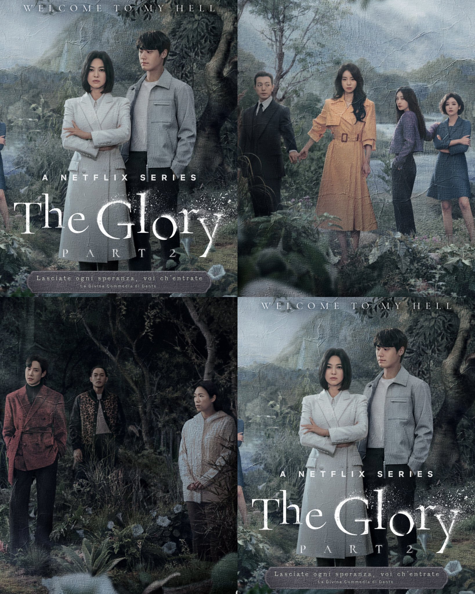 K-Drama Menfess on Twitter: "•kdm• D-6 The Glory !!!! "Welcome to my hell" udah siap liat geng ...