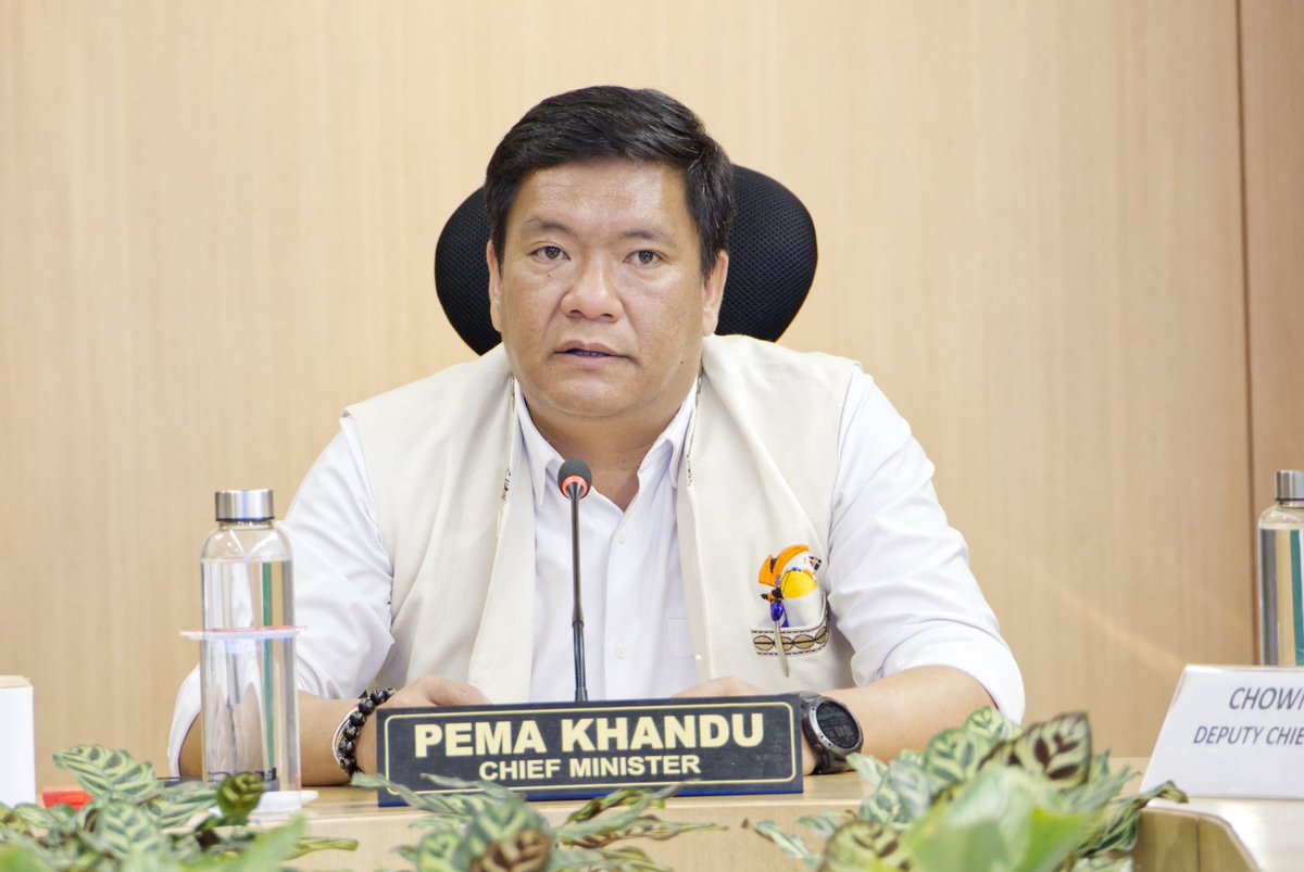 Pema Khandu པདྨ་མཁའ་འགྲོ་། On Twitter Chaired A Bjp4arunachal