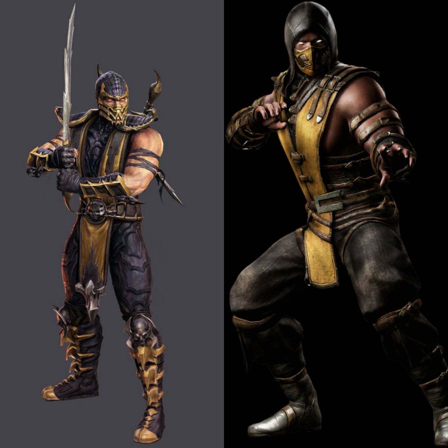 Scorpion Mortal Kombat 9 Costume