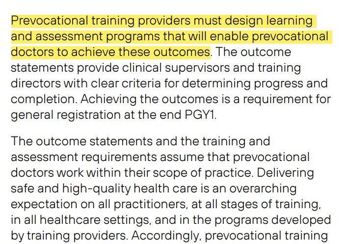 Notes on the Australian Medical Council (AMC) National Framework for ...