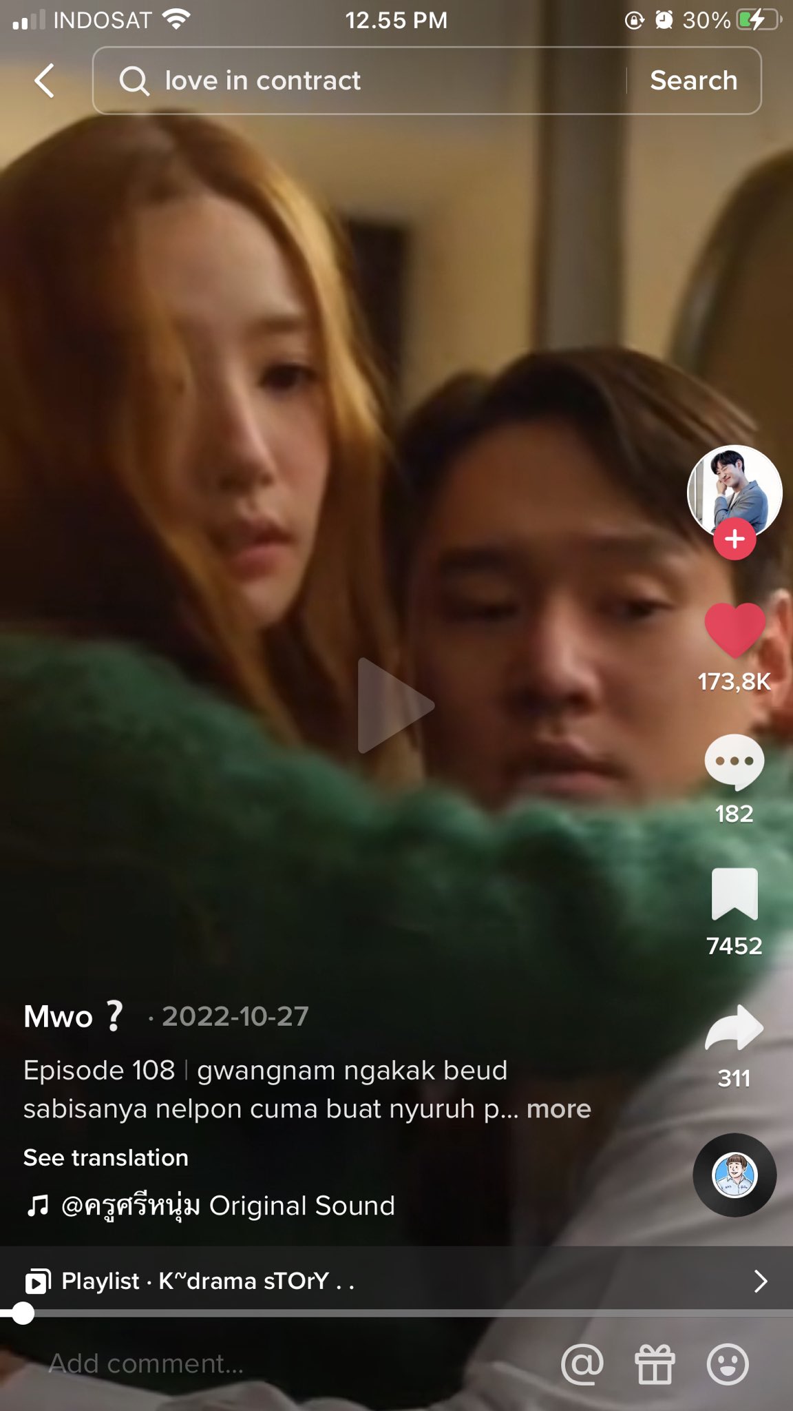 K-Drama Menfess on Twitter: "•kdm• nonton love in contract dimana yaa??? fyp sender ini mulu anw ...