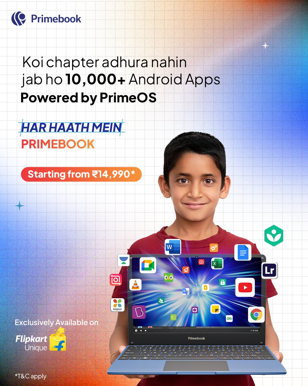 Primebook India on Twitter: "Hazaaro Android apps bole toh hazaaro possibilities! Ab milega sab ...