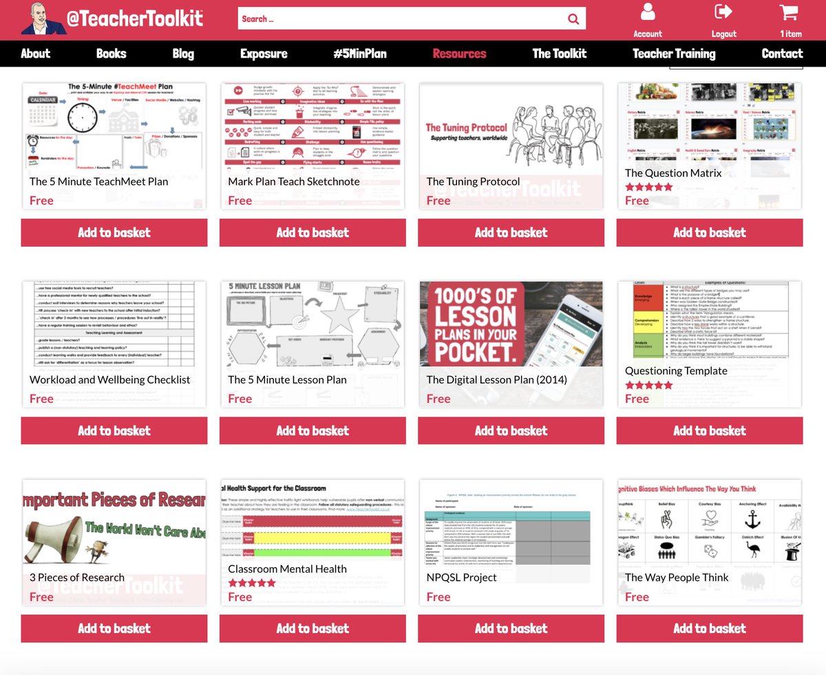🇬🇧 TeacherToolkit.co.uk on Twitter: "💥 Resources to make teachers ...