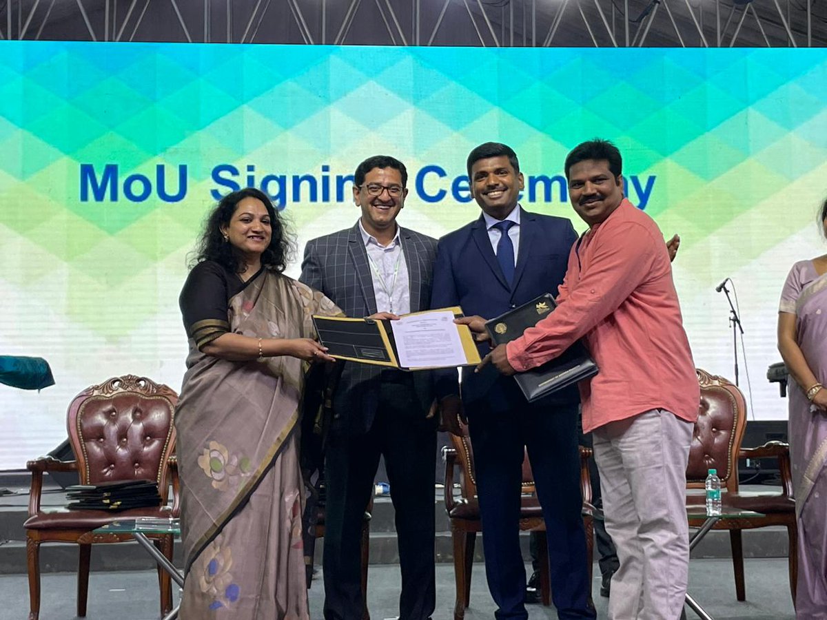 Advantage AP Official on Twitter: "#APGIS2023 More #MoU signings at the #APGlobalInvestorsSummit ...