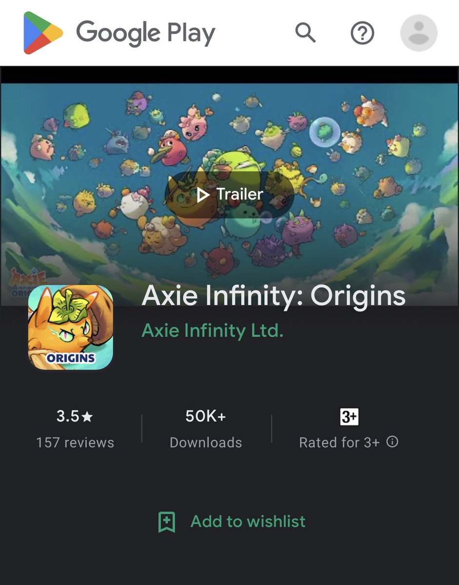 Schweet on Twitter: "RT @cloudwhiteNFT: axie origins is the first web3 game to complete a ...