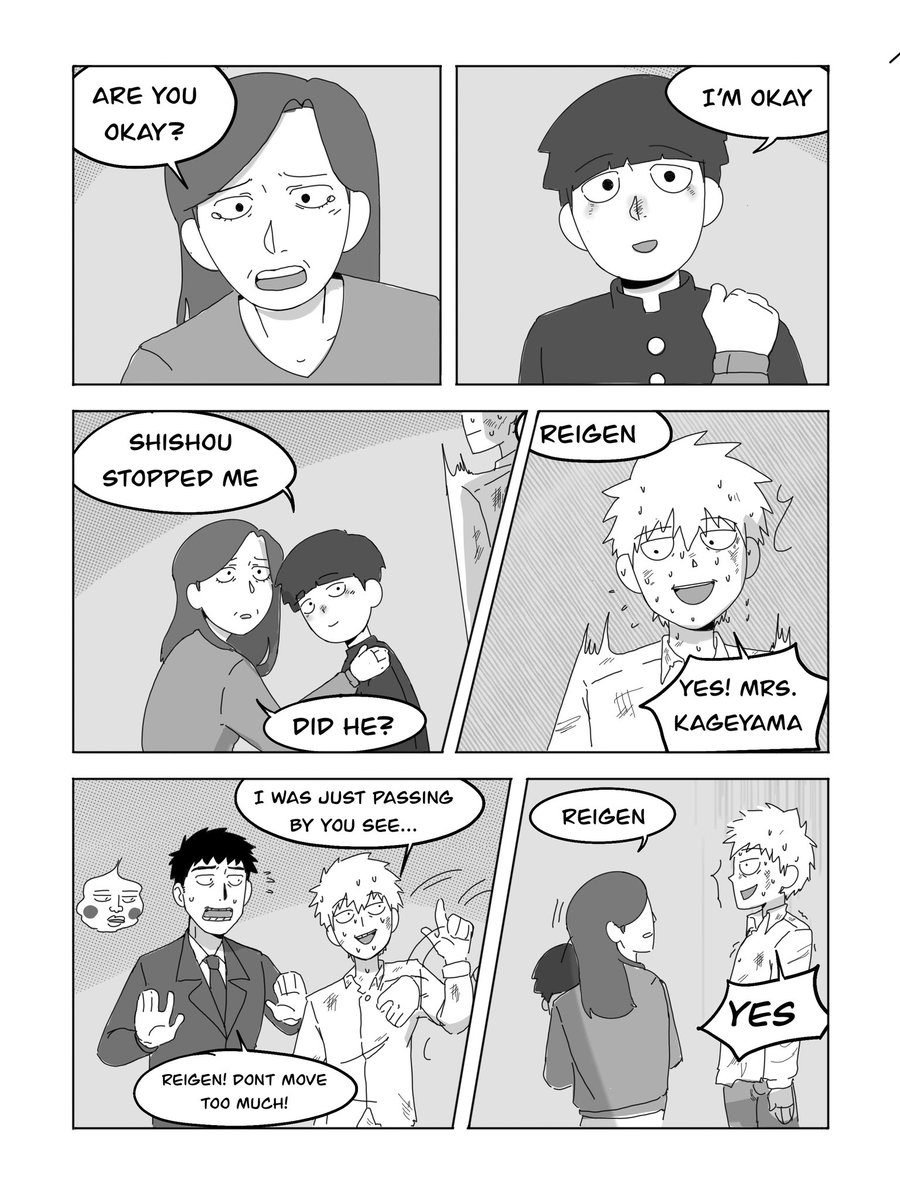 kae on Twitter: "RT @idl3nova: Back on my kageyama parents love, Reigen is an honorary member of ...