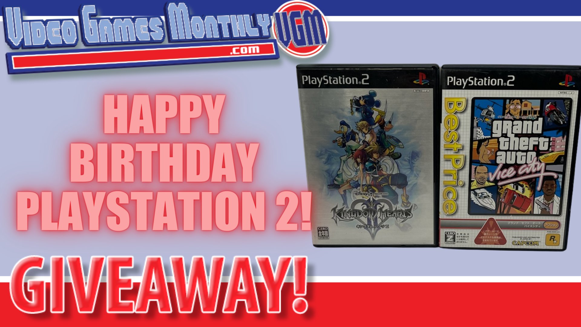 Video Games Monthly on Twitter: "📢 PS2 BIRTHDAY #GIVEAWAY📢 Today in the year 2000, the ...