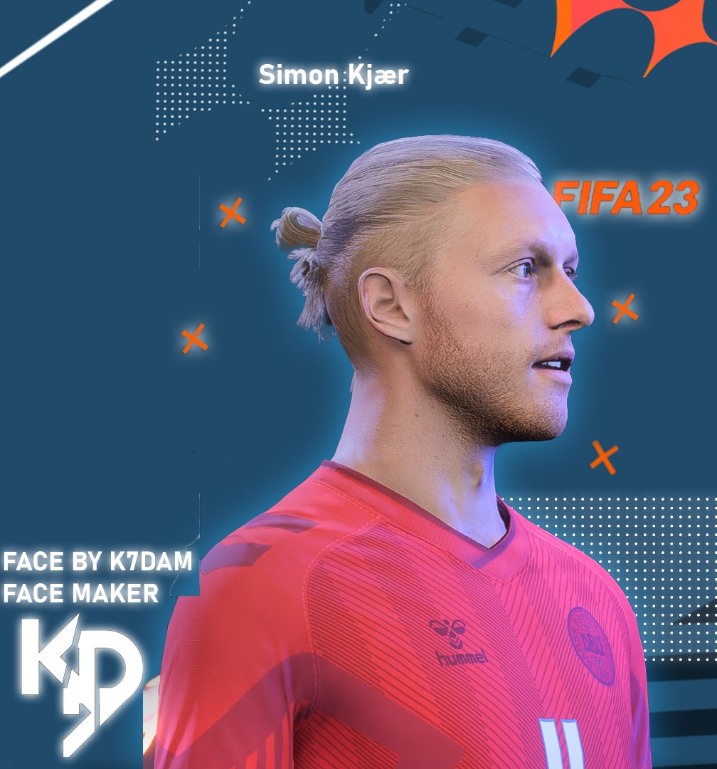 Kiki Damara on Twitter: "Simon Kjaer | FACE FIFA 23 AC MilanPlayer Release ️ Free For Everyone ...