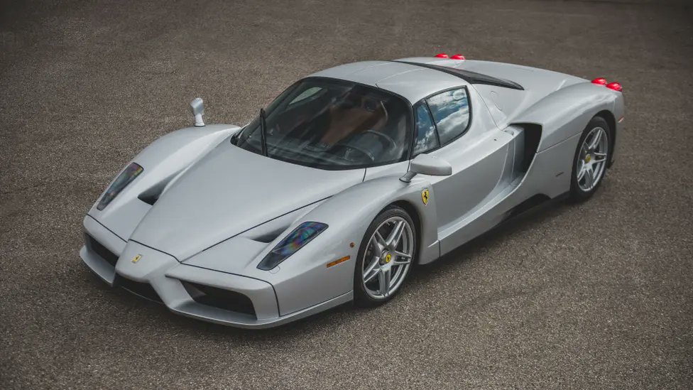 Of the 400 Ferrari Enzos built – 399 for the public, one for Pope John ...