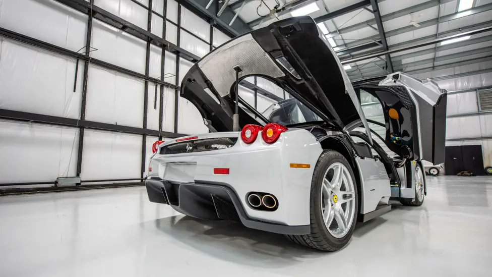 Of the 400 Ferrari Enzos built – 399 for the public, one for Pope John ...