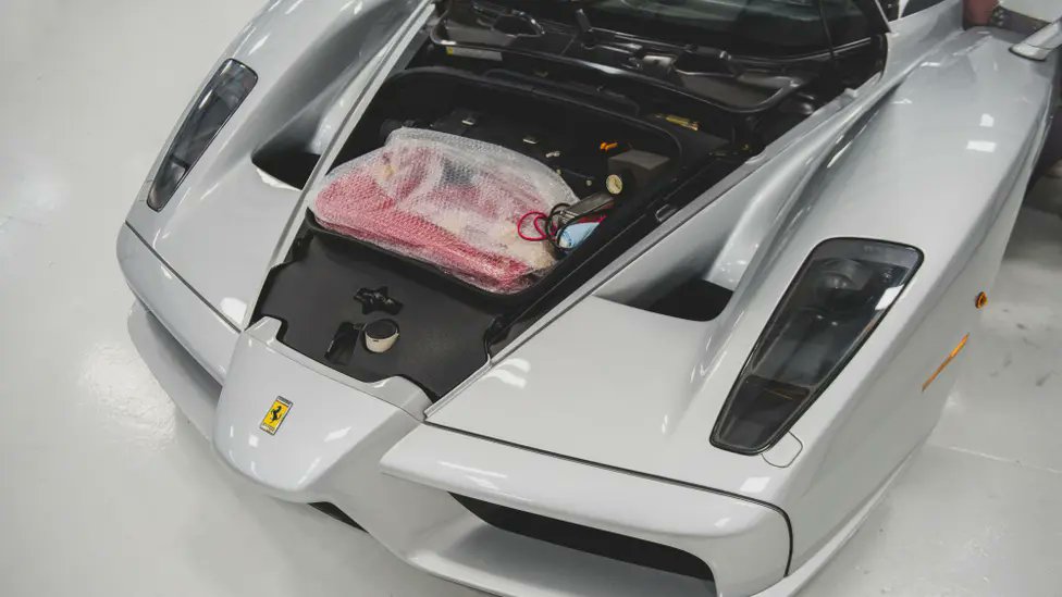 Of the 400 Ferrari Enzos built – 399 for the public, one for Pope John ...