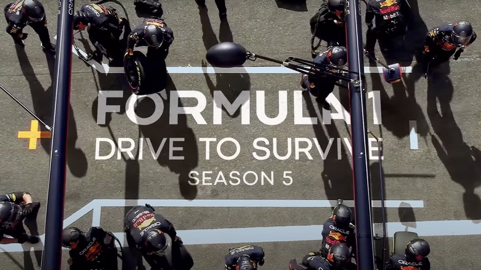 “The ultimate issue with Drive to Survive is that even in its fifth season it still plays like a ...