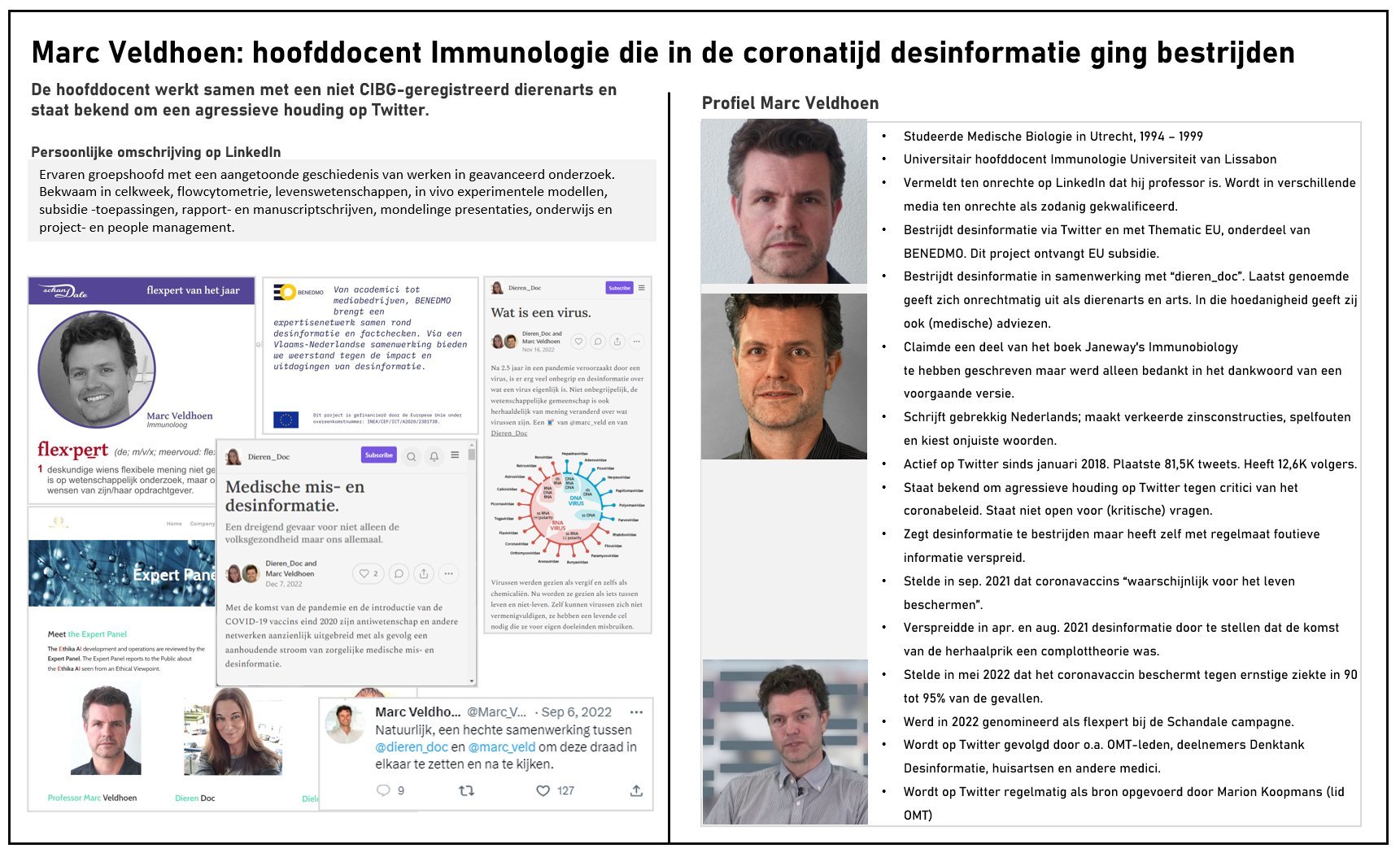 Jan B. Hommel on Twitter: "Hier hebben we het C.V. van de volgende '#desinformatie' bestrijder ...