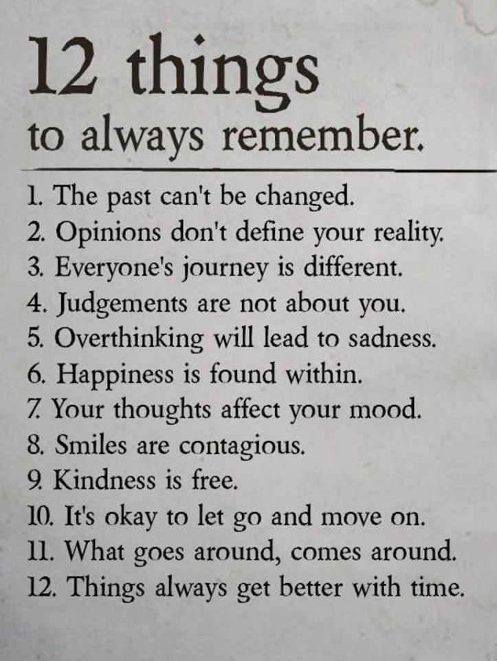 Tansu YEĞEN on Twitter: "12 Things to remember…"