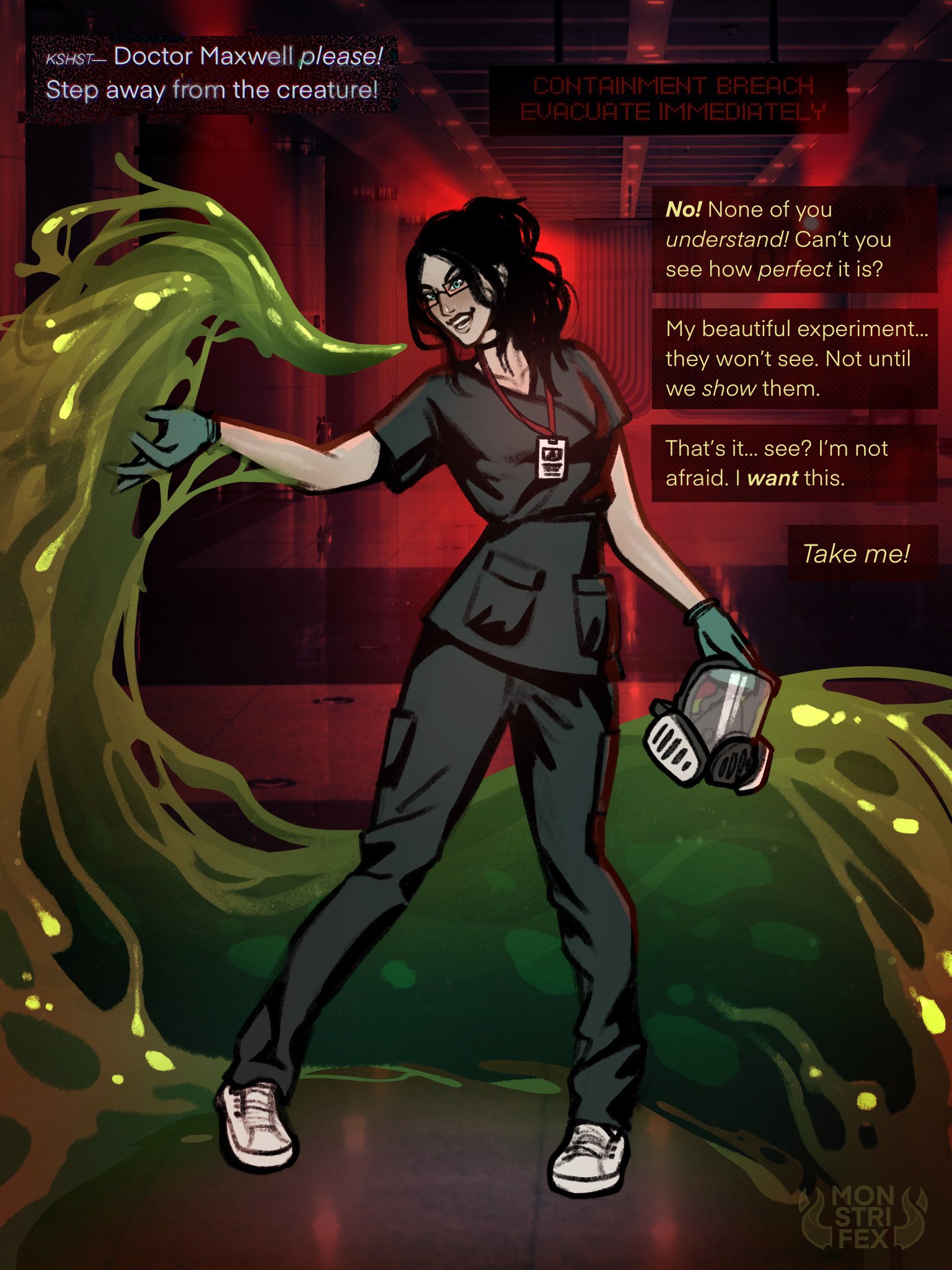 Monstrifex On Twitter Containment Breach Doctor Daria Maxwells