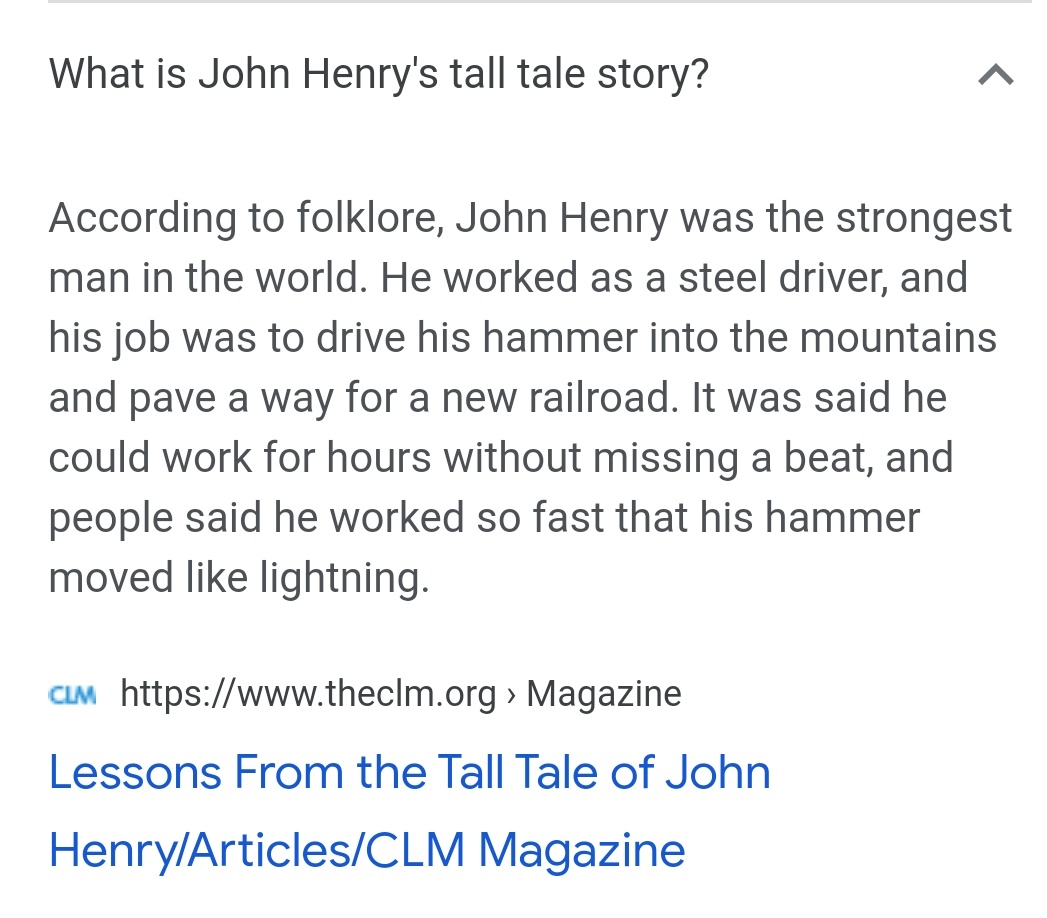 John Henry Tall Tale Story Best Tall Tales On Epic | American Folklore