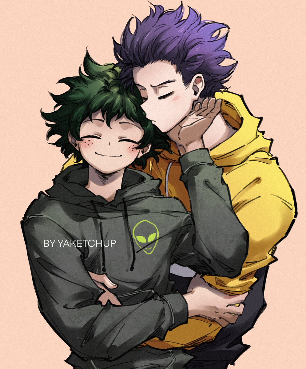 緑谷出久 「for #commission #shindeku 」|yaketchup🤞COMMS OPENのイラスト