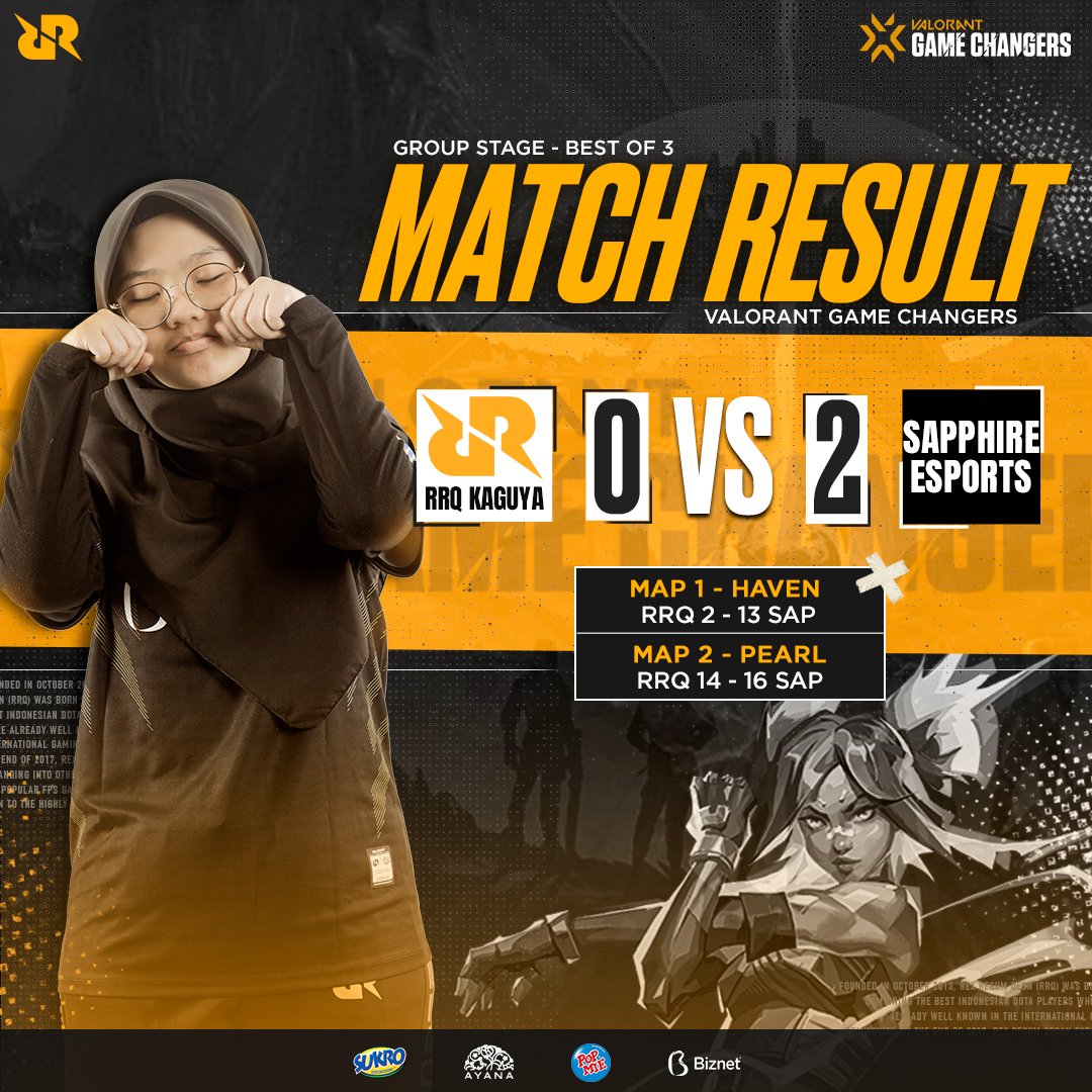 Team RRQ on Twitter: "RRQ Kaguya lost their first match of the day vs Sapphire. Time to reset ...