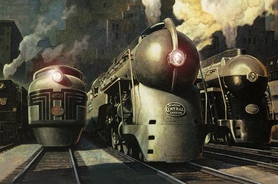 @AndTartary and antiquity on Twitter: "Henry Dreyfuss, Train 1936 What happened to the Mercury ...