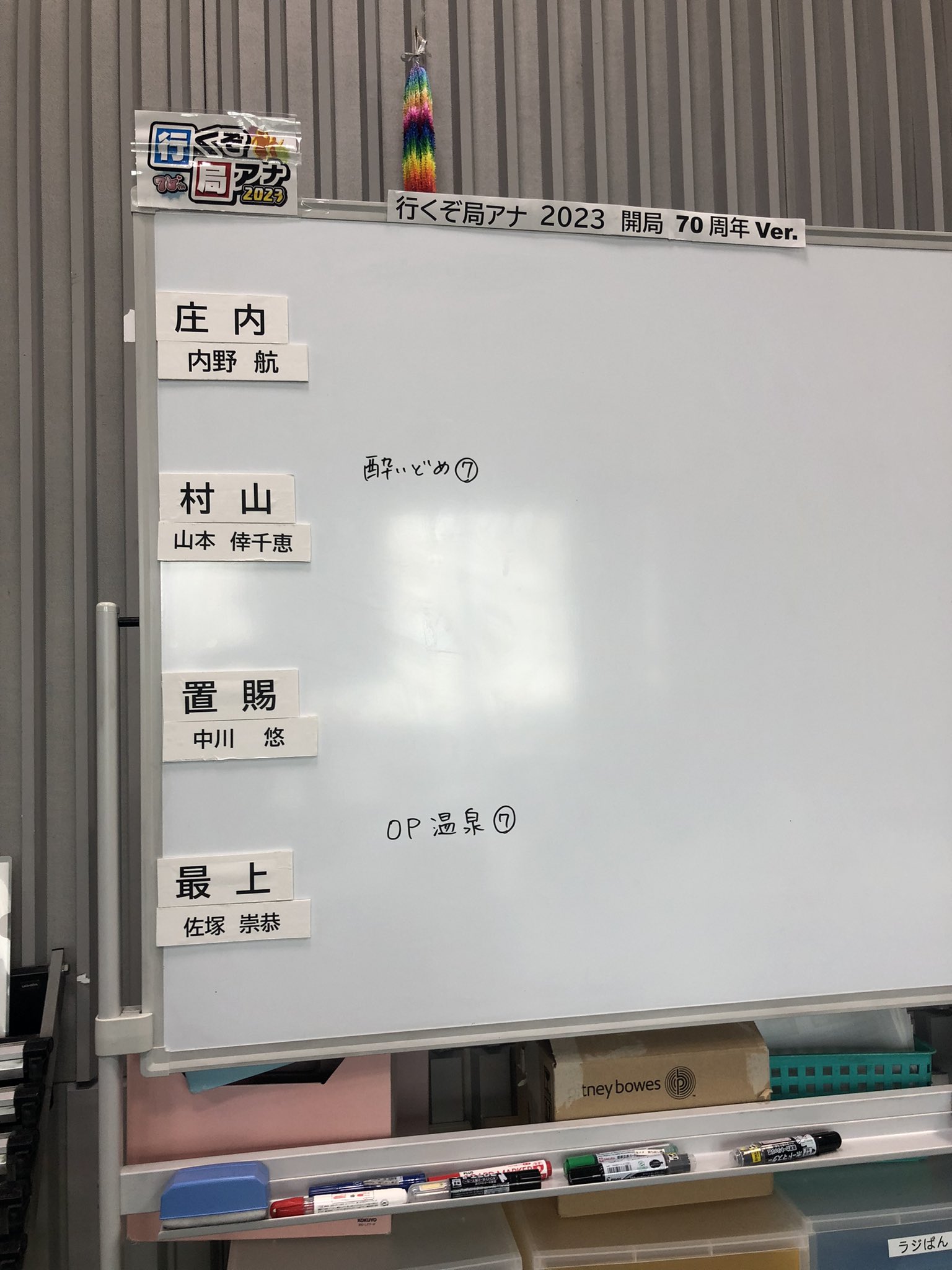 YBCラジオ on Twitter: "#行くぞ局アナ2023 11:15現在 #得点表📜 https://t.co/TgOsJAIKOI" / Twitter