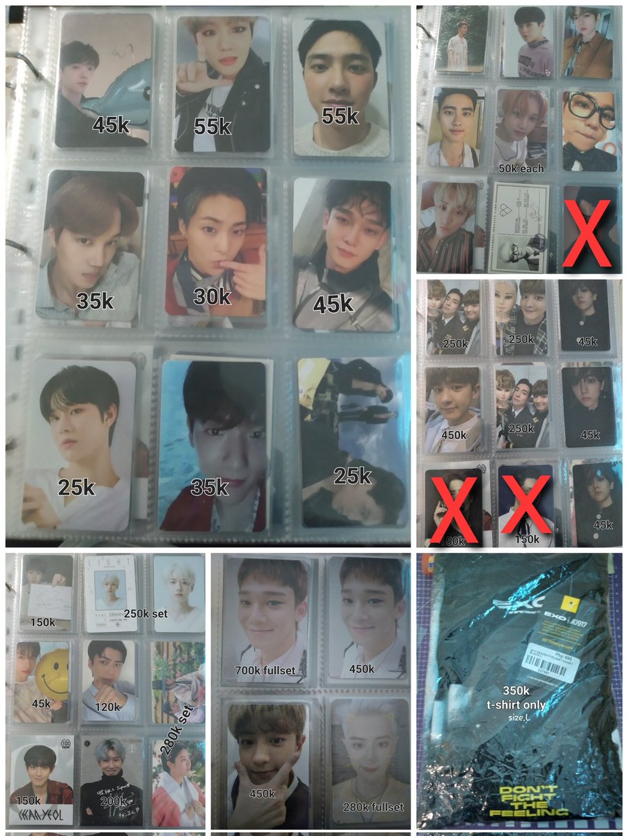 Yu || wts Exo cek pin /mt after DM on Twitter: "Help RT wts Exo Photocard 엑소 10주년 오르골 포카 양도 합니다 ...