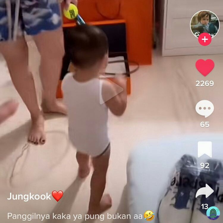 Tanyarl 💚 on Twitter: "CW / TIKTOK Tanyarl ini cipung gemess banget masaa 😭😭 drop foto atau ...