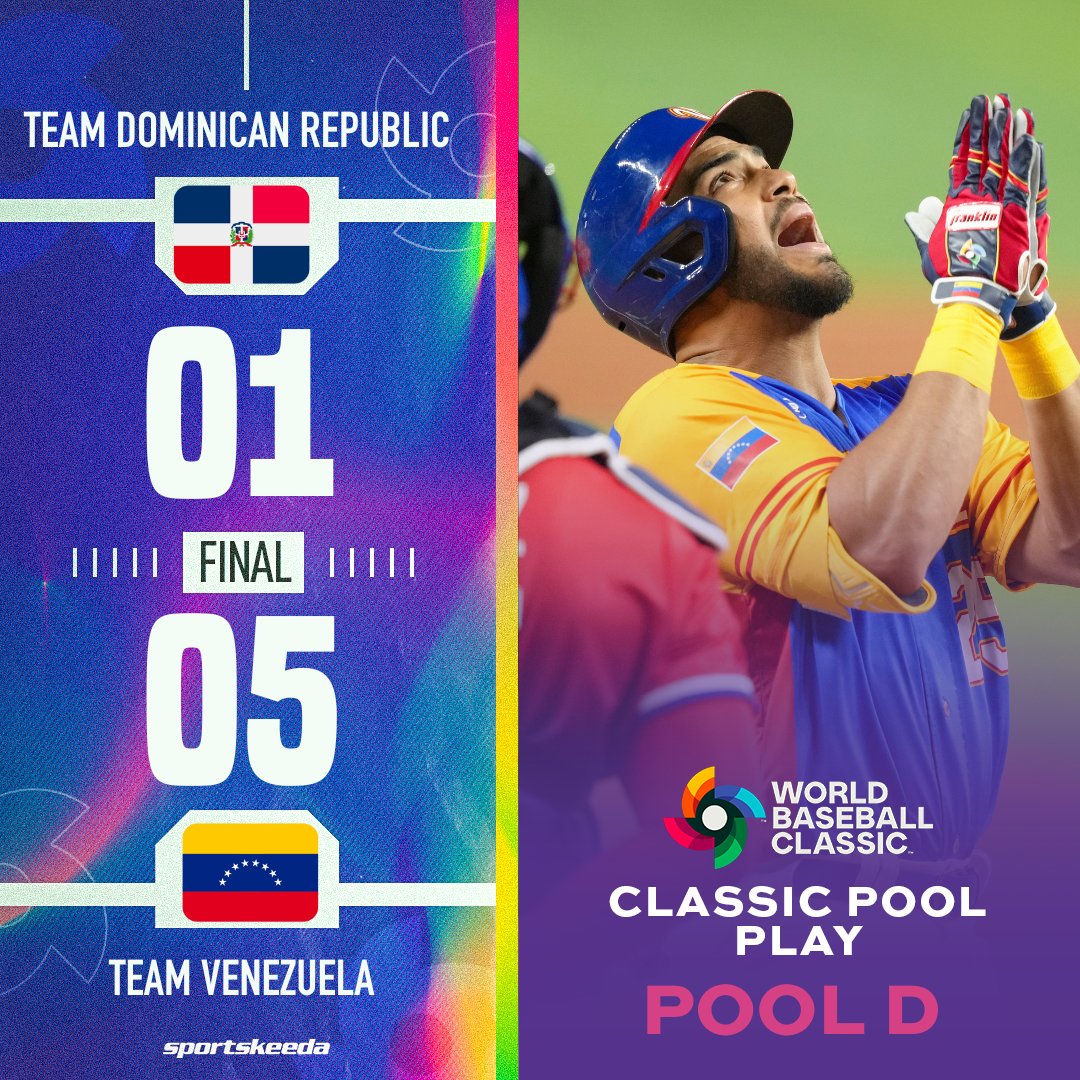 Sportskeeda Baseball on Twitter: "Team Venezuela upsets Dominican Republic and takes their first ...