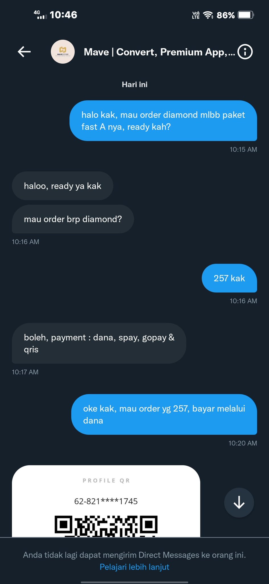 mey on Twitter: "bantu rt!! #zonauang jangan percaya sama akun ini @mavexstore penipuuu. aku ...