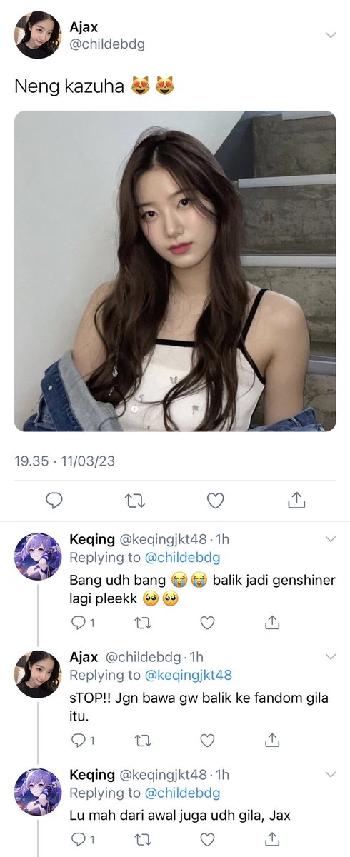 TOPUP 📌 | PROMPT CEK LIKES ️ on Twitter: "Cw // no ship , crossover kpop , harshwords Au! Ajax ...