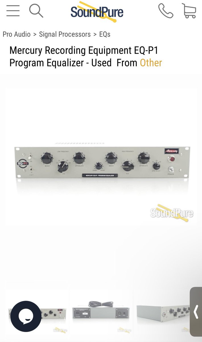 つくねくん on Twitter: "おん 中古だおん https://soundpure.com/p/mercury-recording-equipment-eq-p1-program ...