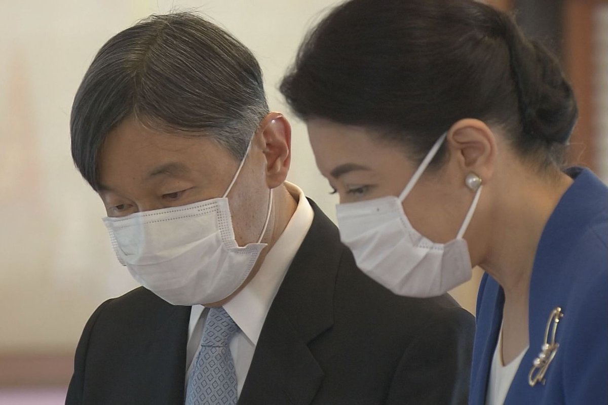 Prisma 😷 on Twitter: "March 3: Emperor Naruhito and Empress Masako met 7 winners of the Reiwa 4 ...