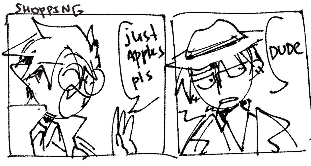 「i feel like drawing mild nsfw with vampau vw but i still hav」oliの漫画