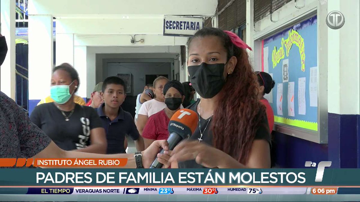 Padres de familia inscribieron a sus hijos en el IPT Ángel Rubio, pero ...