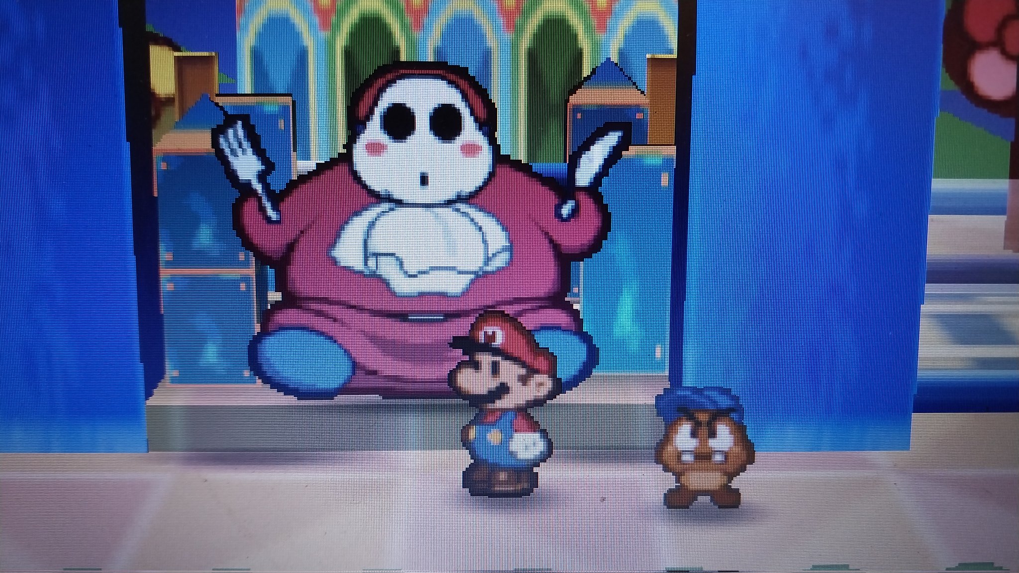 Mario Fat Guy Fat Shy Guy I Did A While Ago : R/PixelArt