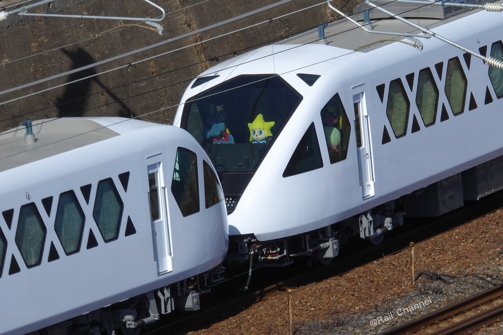 MbkP(ばかいち)輝城夜祭D2現地 on Twitter: "RT @Rail_Channel: ソラカラちゃん達が添乗してる #N100系 #N101F + #N102F 「SPACIA ...