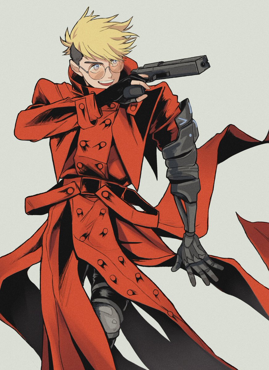 「Making new Vash wear the original red co」|🌻Flor🌻📣🇦🇷 ️🏆🥇のイラスト