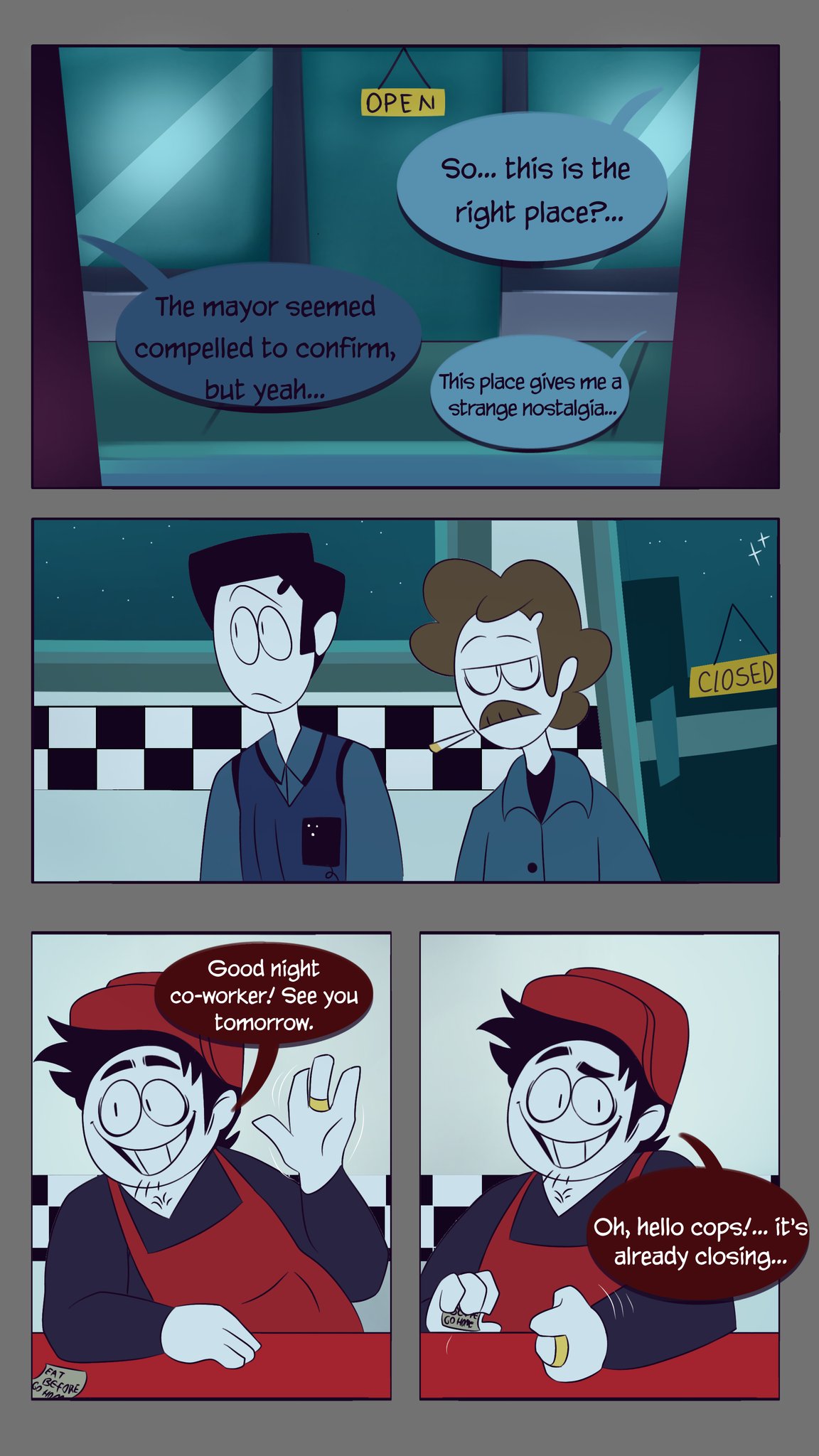 Gaby on Twitter: "- Comic Part (1/8) https://t.co/RDRqvcqR4V" / Twitter