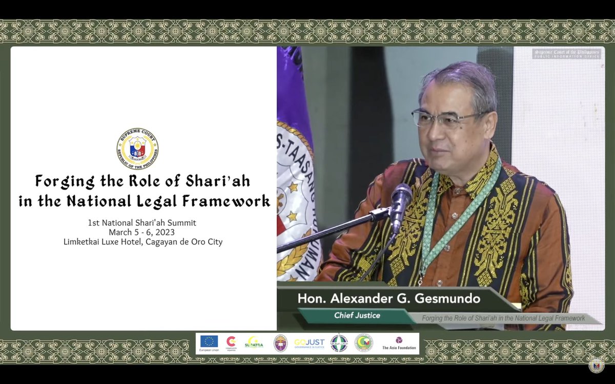 Philippine Supreme Court Public Information Office on Twitter: "Chief Justice Alexander G ...
