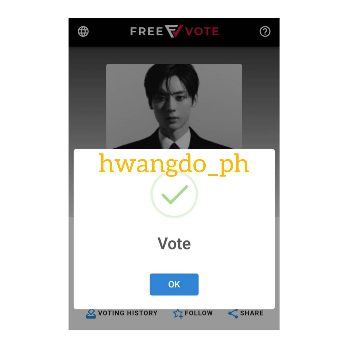 Hwangdo (Hwang Minhyun) Philippines on Twitter: "🍑Hwangdo To-do List🍑 Vote on Idol Champ (https ...