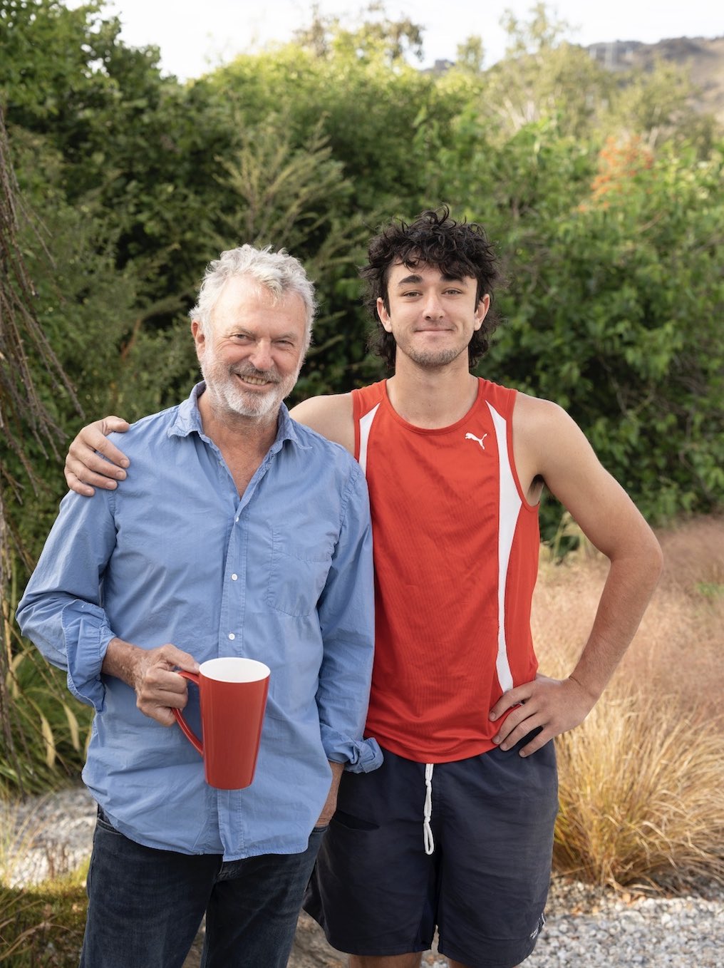 Tim And Sam Neill Son