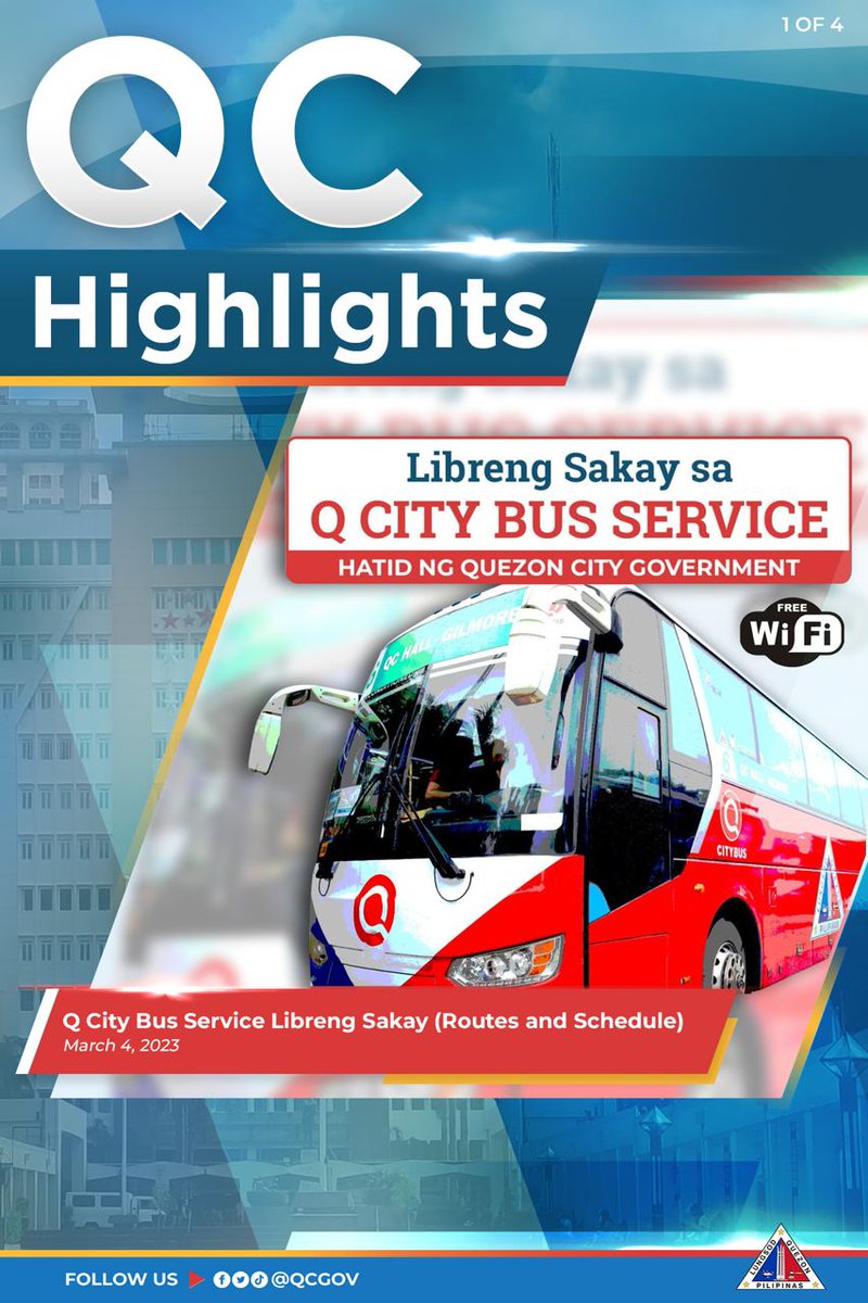 Quezon City Government on Twitter: " QC Highlights of the Week ICYMI: Narito ang mga ...