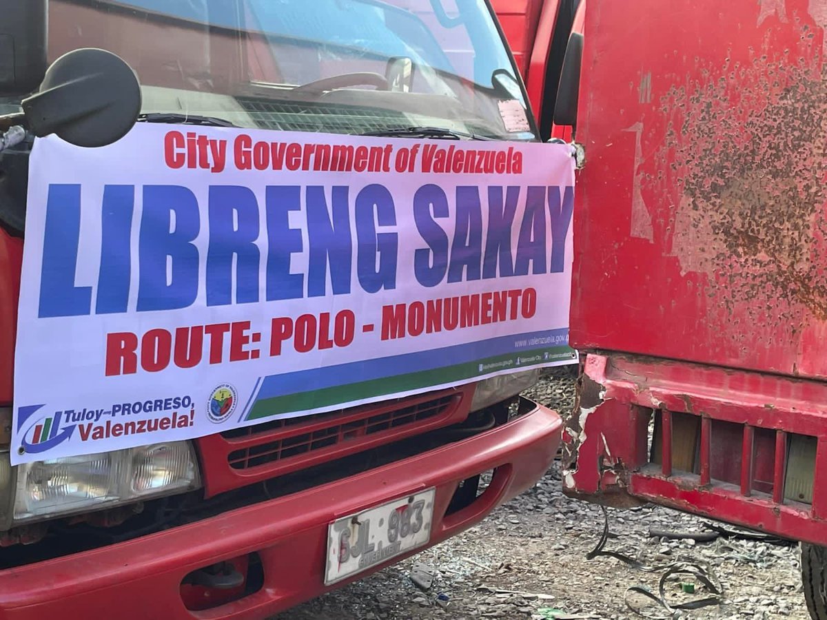 Valenzuela City on Twitter: "SA MGA LARAWAN: Nakahanda na ang mga #LibrengSakay truck na ide ...