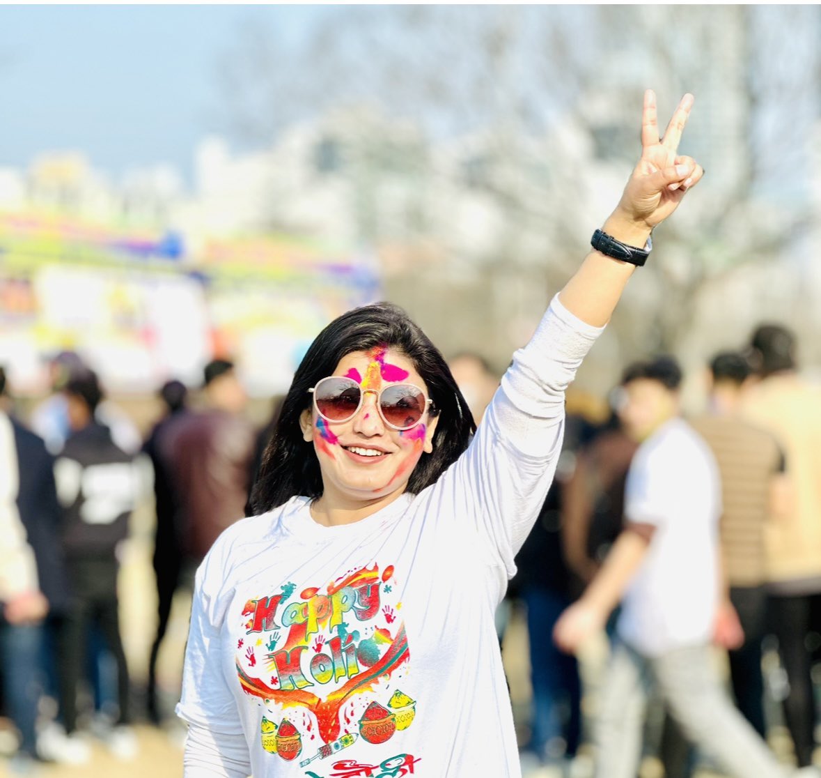 Sangita Karki on Twitter: "हाम्रो तिर होलि पनि मनाईसकियो😌 ह्यापि होलि😊"