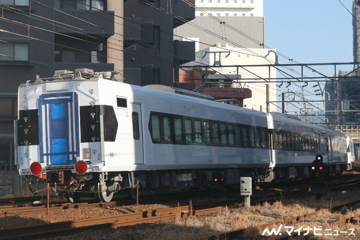 鉄道ニュース（マイナビニュース） on Twitter: "東武鉄道の新型特急車両N100系「スペーシア X」が電気機関車EF210形に牽引され、山陽本線を東へ。白い車体が目立ち、独特な先頭 ...