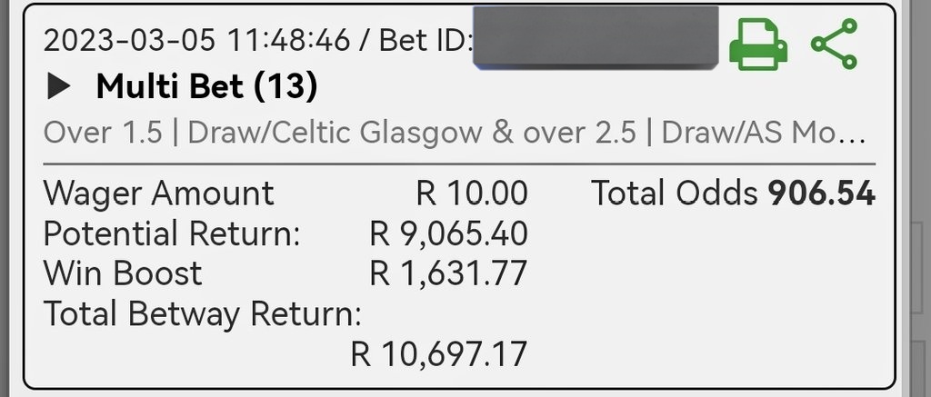 ᵐʸ ᶰᵃᵐᵉ ᶤˢ ѕαмѕση ρнαηgωєηє𓃵 on Twitter: "I just placed a bet with Betway. Tap here to copy my ...