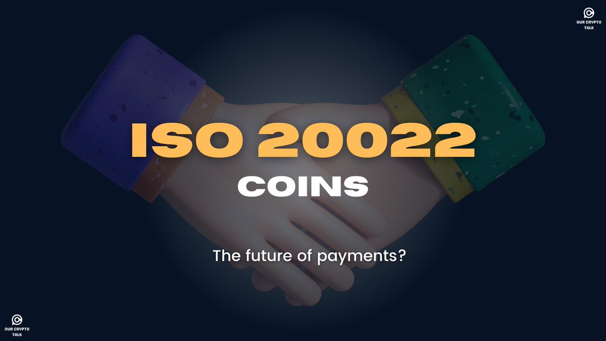 ISO 20022 Compliant Coins are officially the talk of the town. What's exactly going on? How do ...